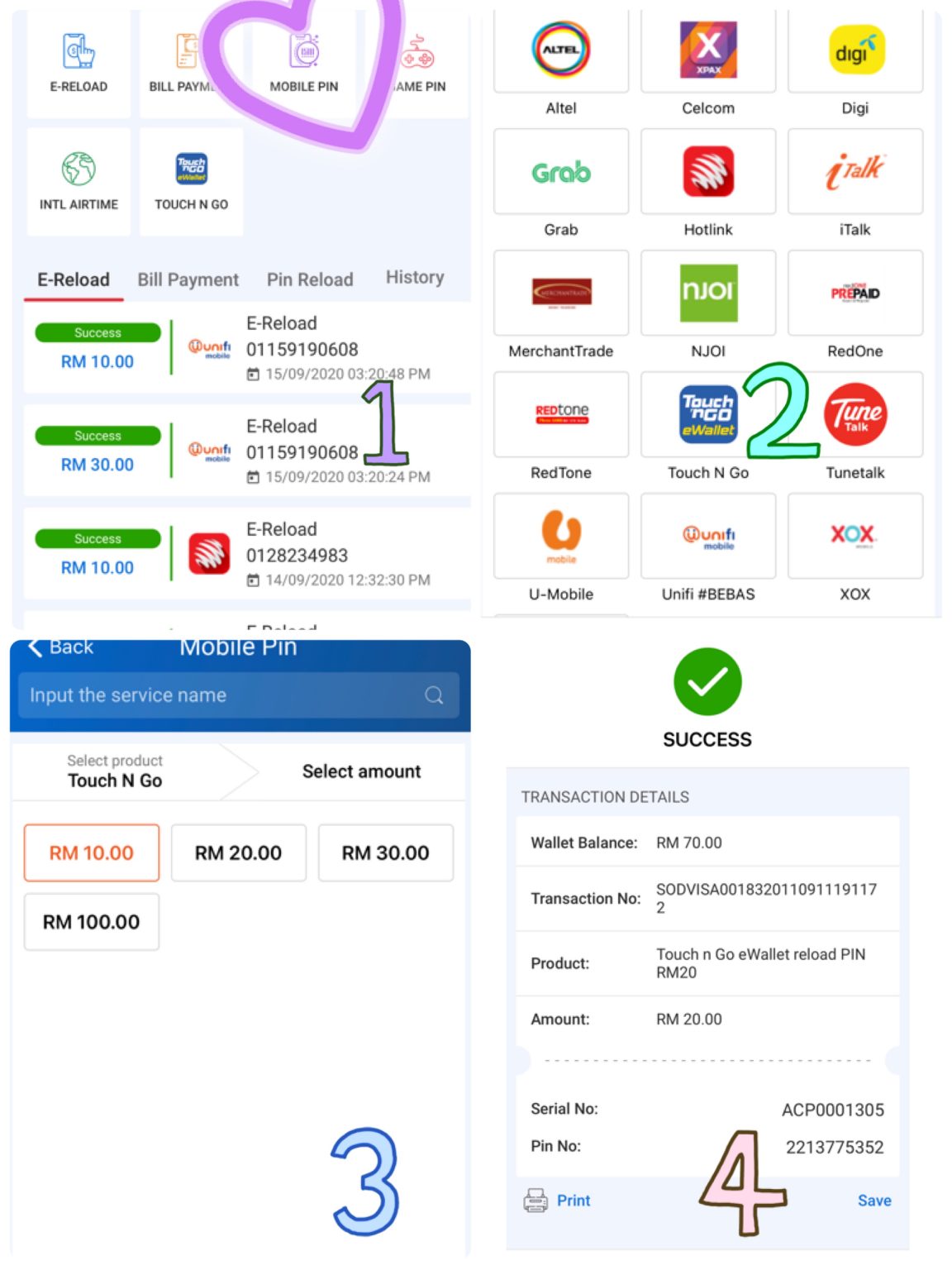 How To Reload Using PIN? - ElitePay